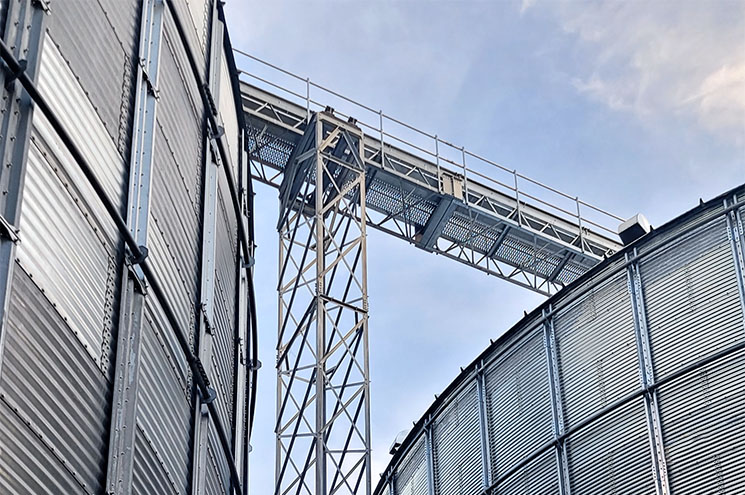 Silver Span® Conveyor Support System | Bulk Material Handling Equipment